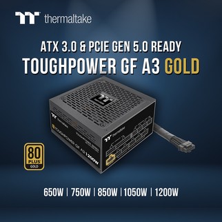 Thermaltake Unveils the New Toughpower GF A3 with ATX 3.0 Specification and Intel Voltage ...